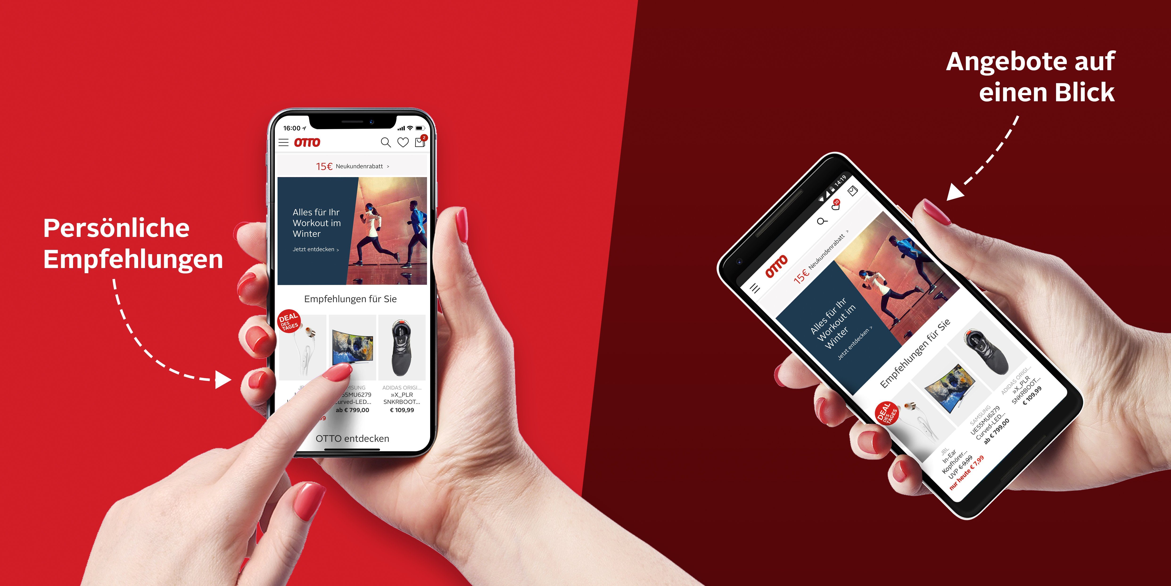 OTTO-App für iOS und Android