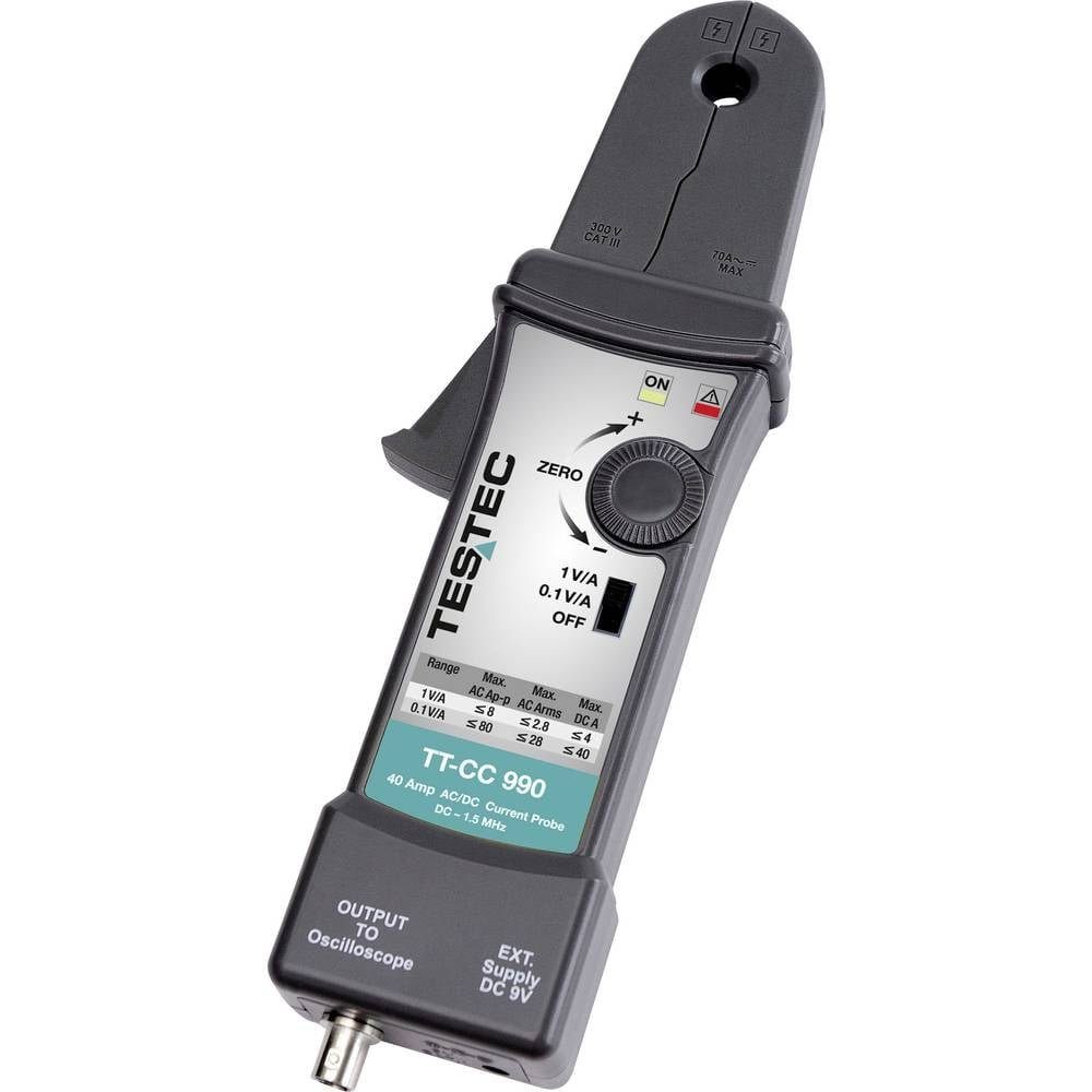 Testec Multimeter Stromzangen-Adapter, Öffnungsbereich für Stromzange ...