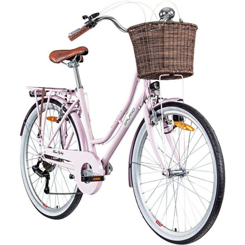 Galano Cityrad »Belgravia«, 6 Gang, Kettenschaltung, 26 Zoll ... Galano Cityrad »Belgravia«, 6 Gang, Kettenschaltung, 26 Zoll ...