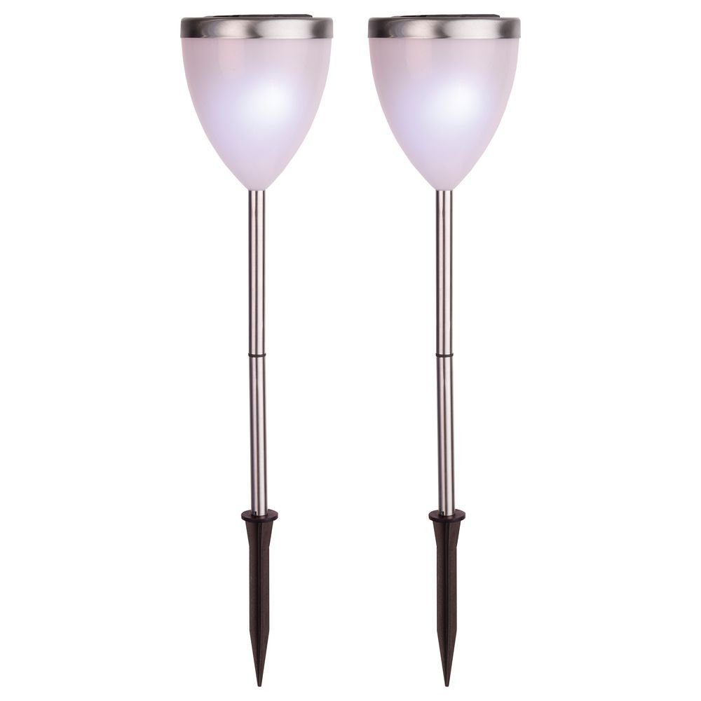 Click Licht Gartenleuchte Led Solar Erdspießleuchte Vigo 2 Er Set