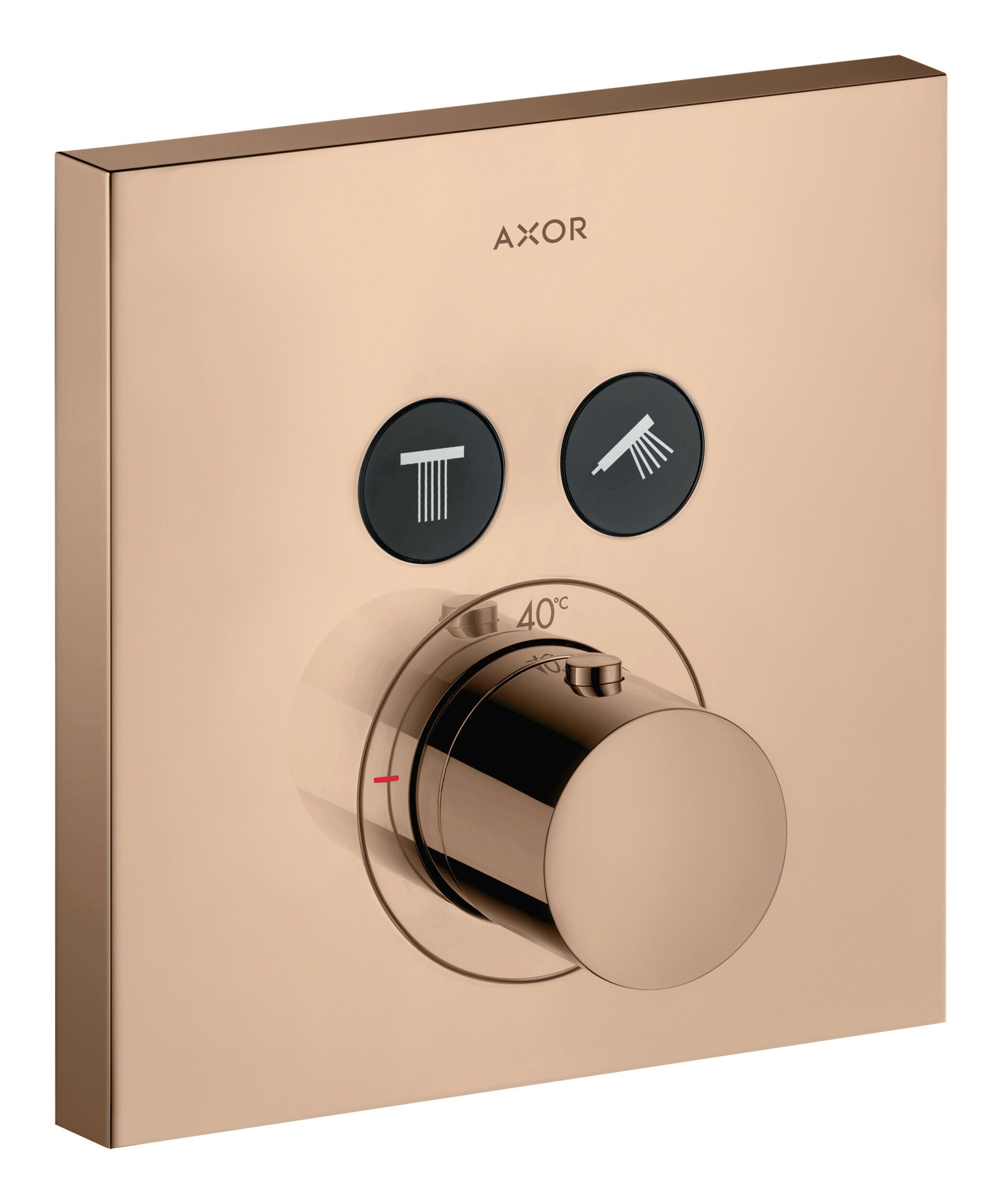 Hansgrohe Unterputzarmatur Axor Showerselect Thermostat Eckig Für 2