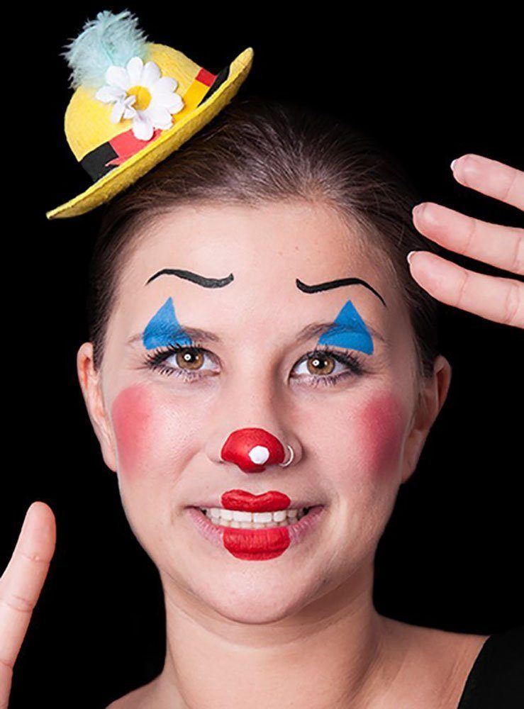 Maskworld Theaterschminke Aqua Make-up Schminke rot - für Fasching ...