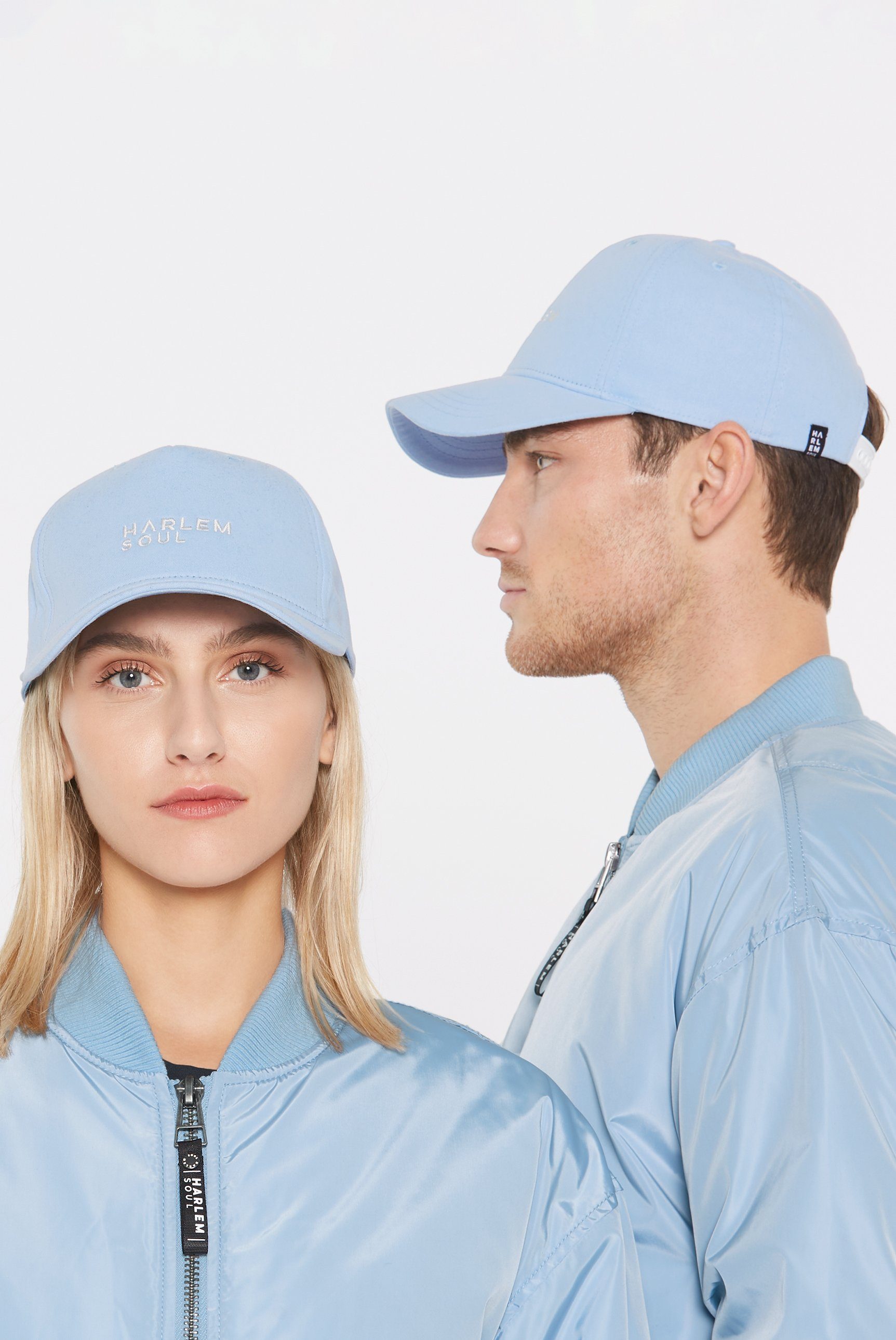 Harlem Soul Baseball Cap mit Klipp-Verschluss, Baseballcappy, Baseballkappe
