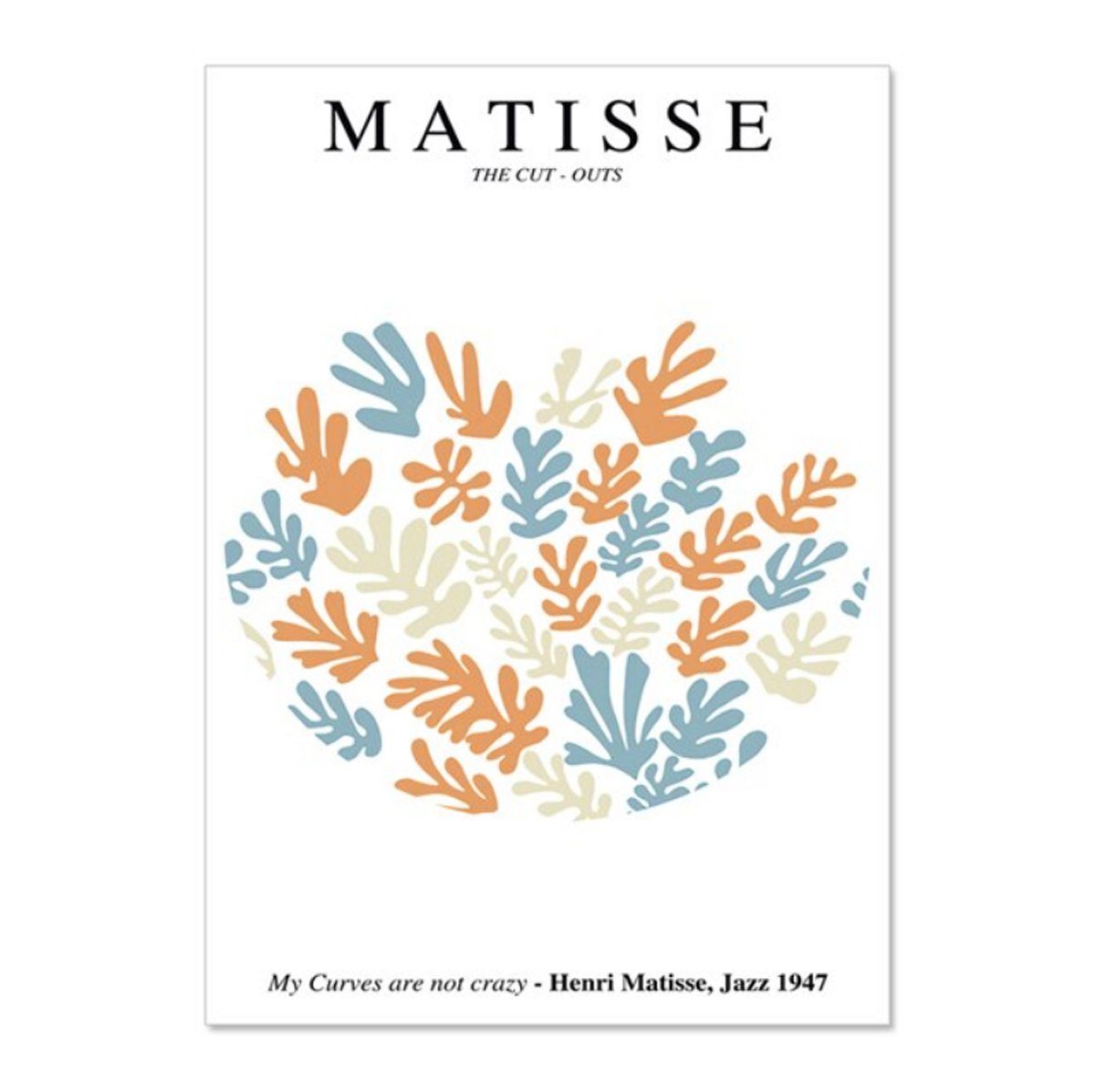 TPFLiving Kunstdruck »OHNE RAHMEN«, Motiv TX7116C, Poster Leinwand - Wandbild / Henri Matisse ...