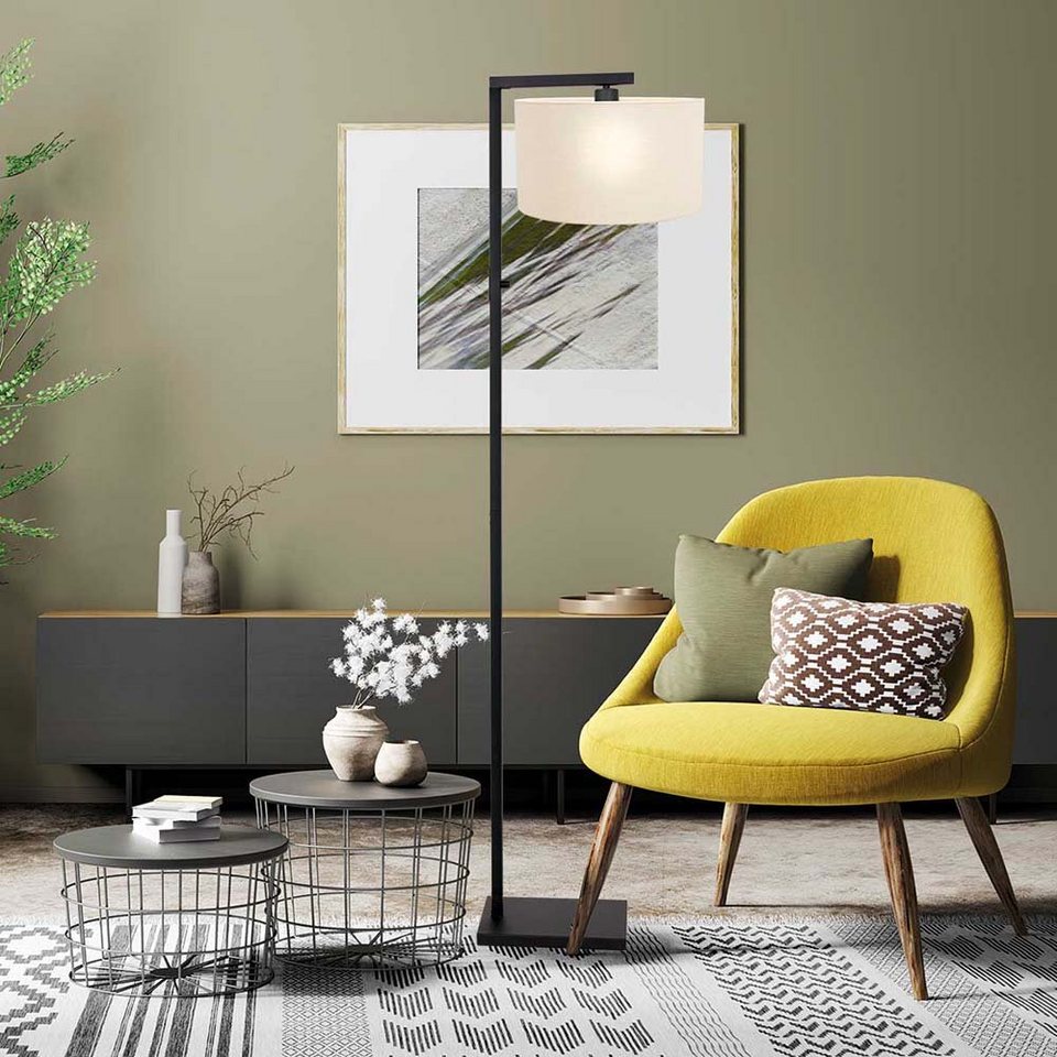 Steinhauer Lighting Stehlampe Stehleuchte Standlampe Wohnzimmerleuchte