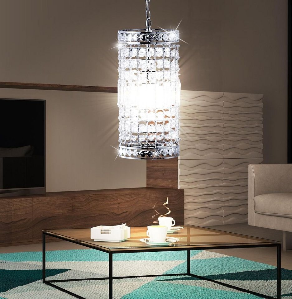 Etc Shop Led Pendelleuchte Pendel Decken Kristall Strahler Esszimmer