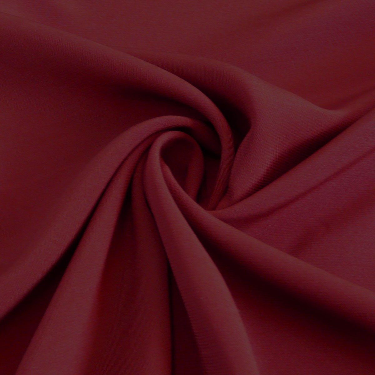 SchÖner Leben Stoff Royal Micro Satin Stoff Meterware Dunkelrot 140m