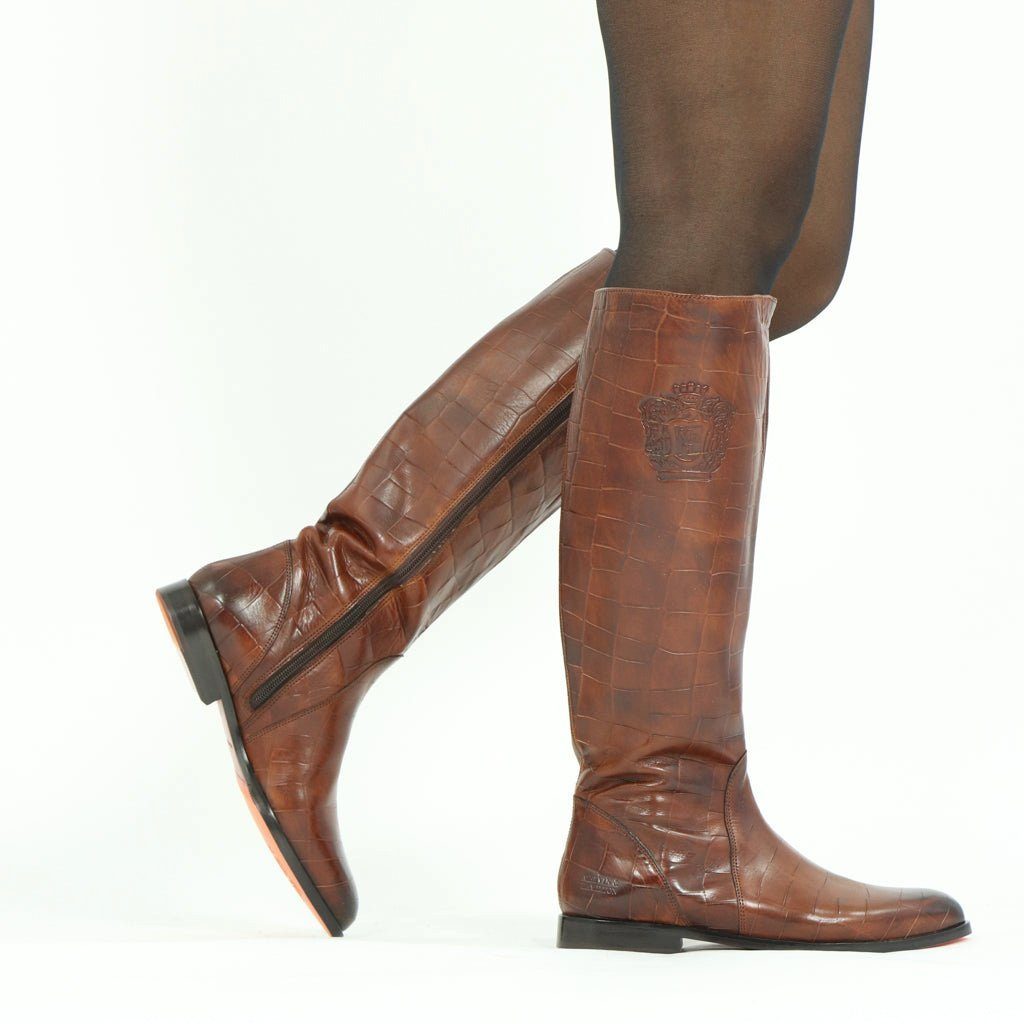 Melvin & Hamilton Susan 7 Stiefel, Material: Vegetabil gegerbtes Kalbsleder