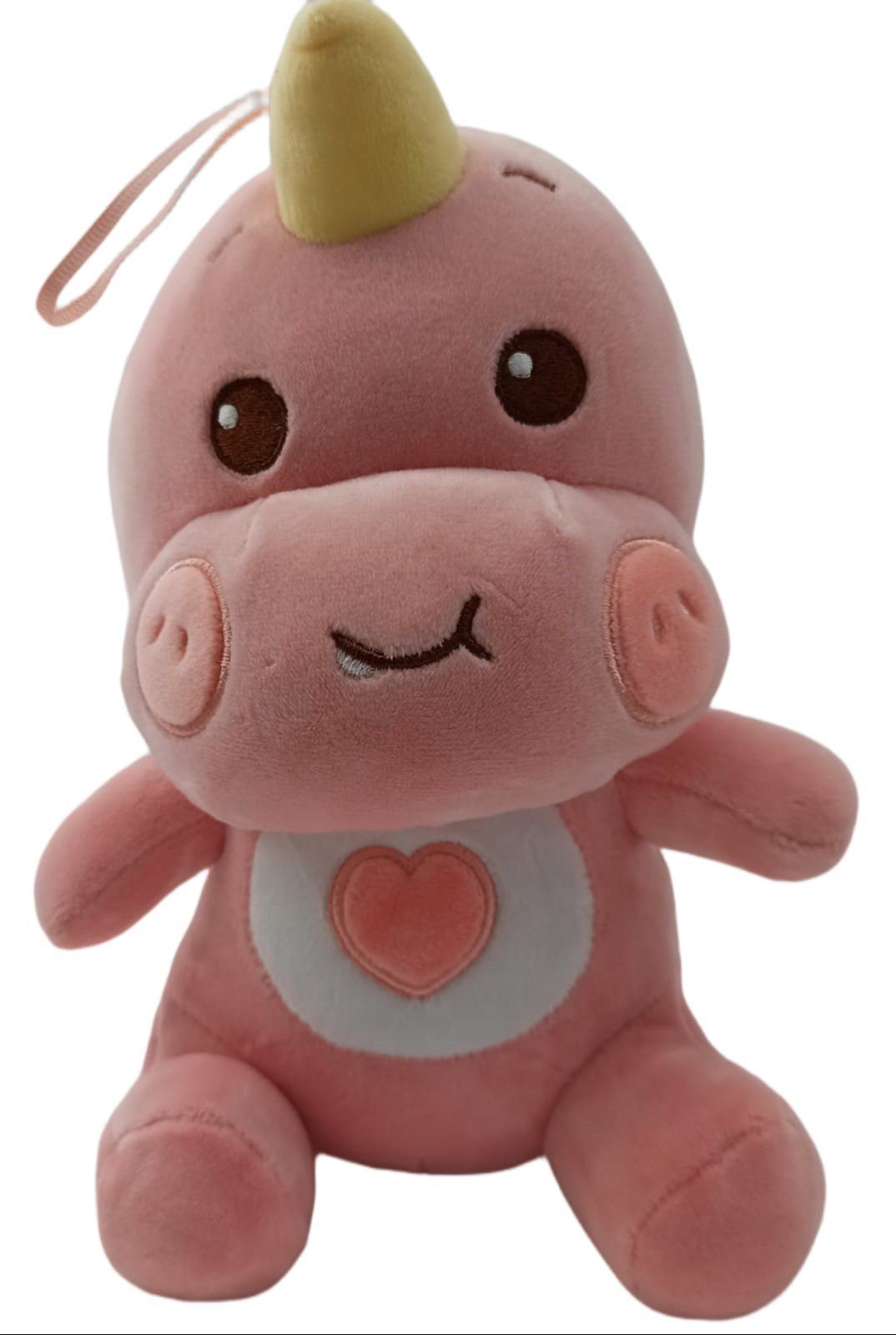 Soma Kuscheltier Einhorn Dino Drache 24 Cm Rosa Kuscheltier Plüschtier