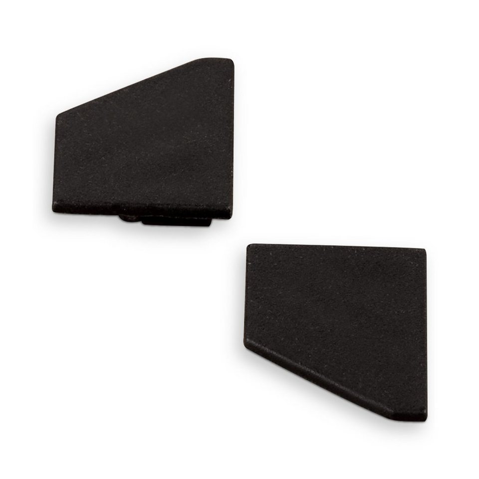 So Tech® Led Stripe Profil Endkappenset Für Led Eck Profil 66 Schwarz