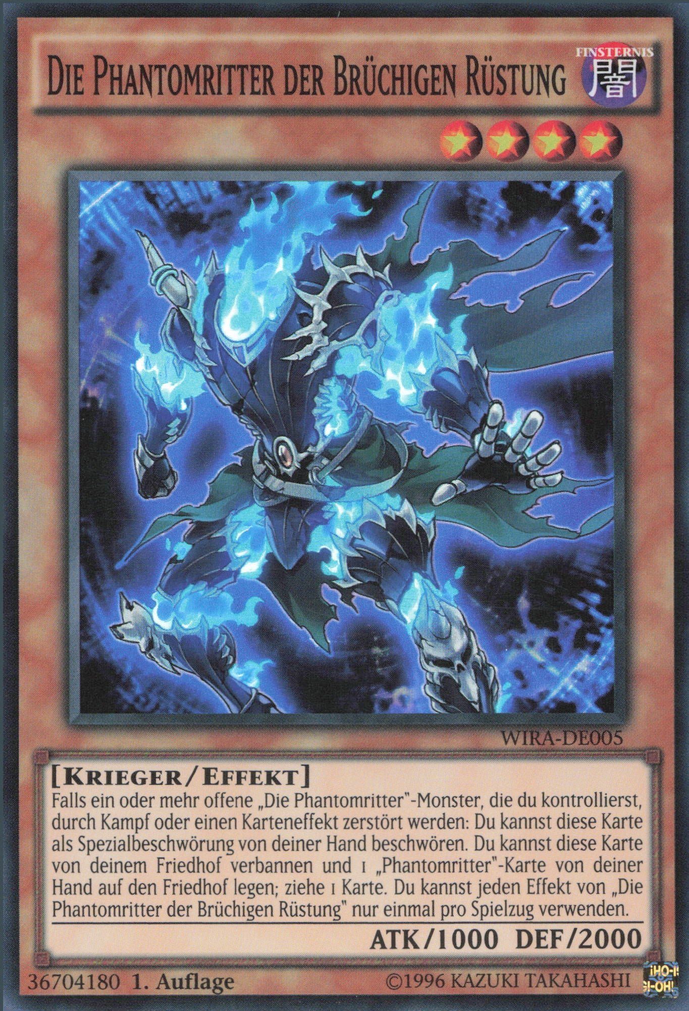 Recollectibles Sammelkarte Yugioh Karte Die Phantomritter Der Brüchigen