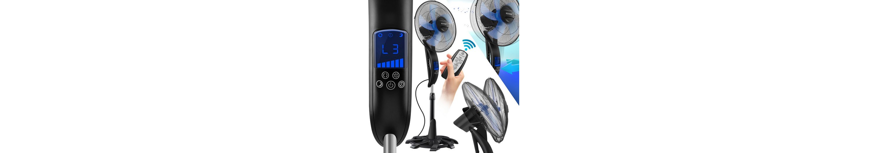 Kesser Standventilator Mit Fernbedienung Timer Standlüfter