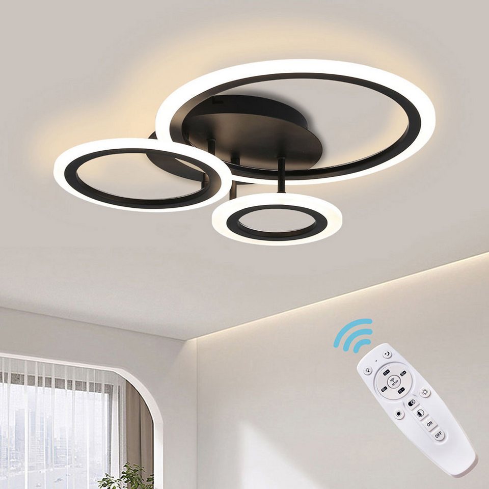 Sunicol Led Deckenleuchte Led Deckenleuchte Mit Fernbedienung Aus