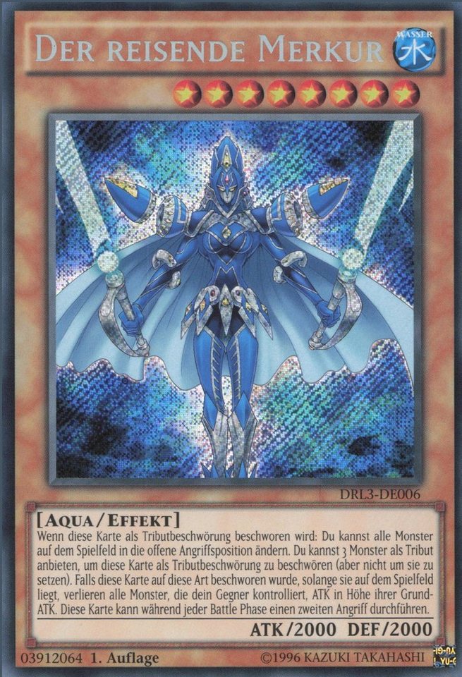Recollectibles Sammelkarte Yugioh Karte Der Reisende Merkur Yu Gi Oh