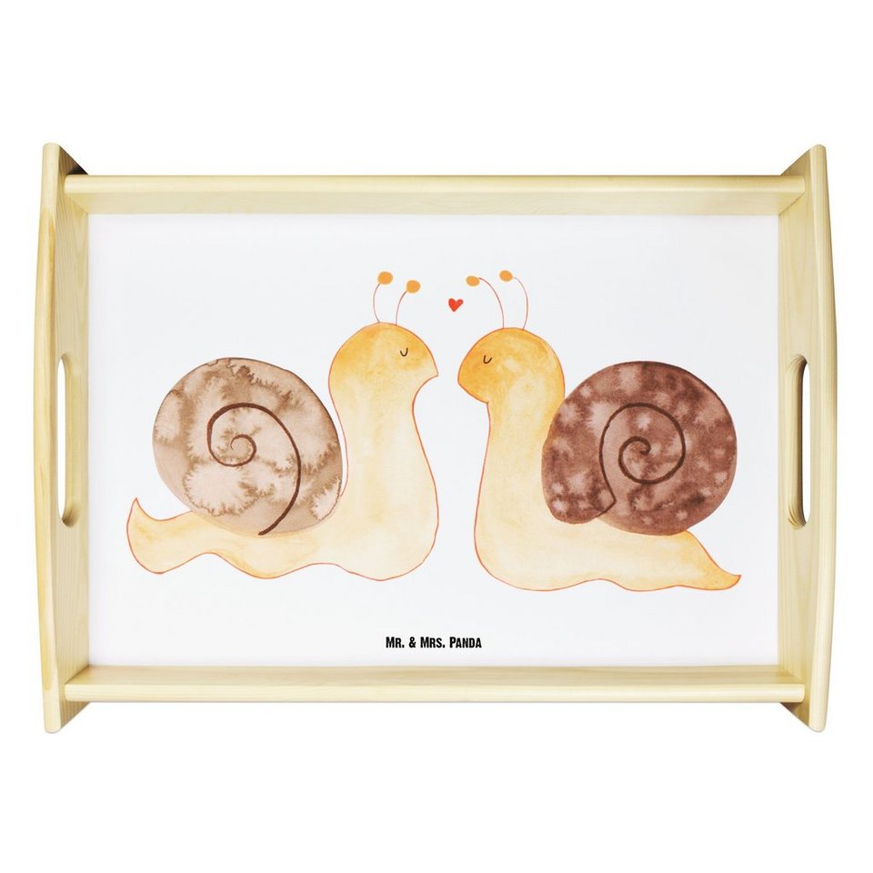 Mr And Mrs Panda Tablett Schnecken Liebe Weiß Geschenk Hocheitstag