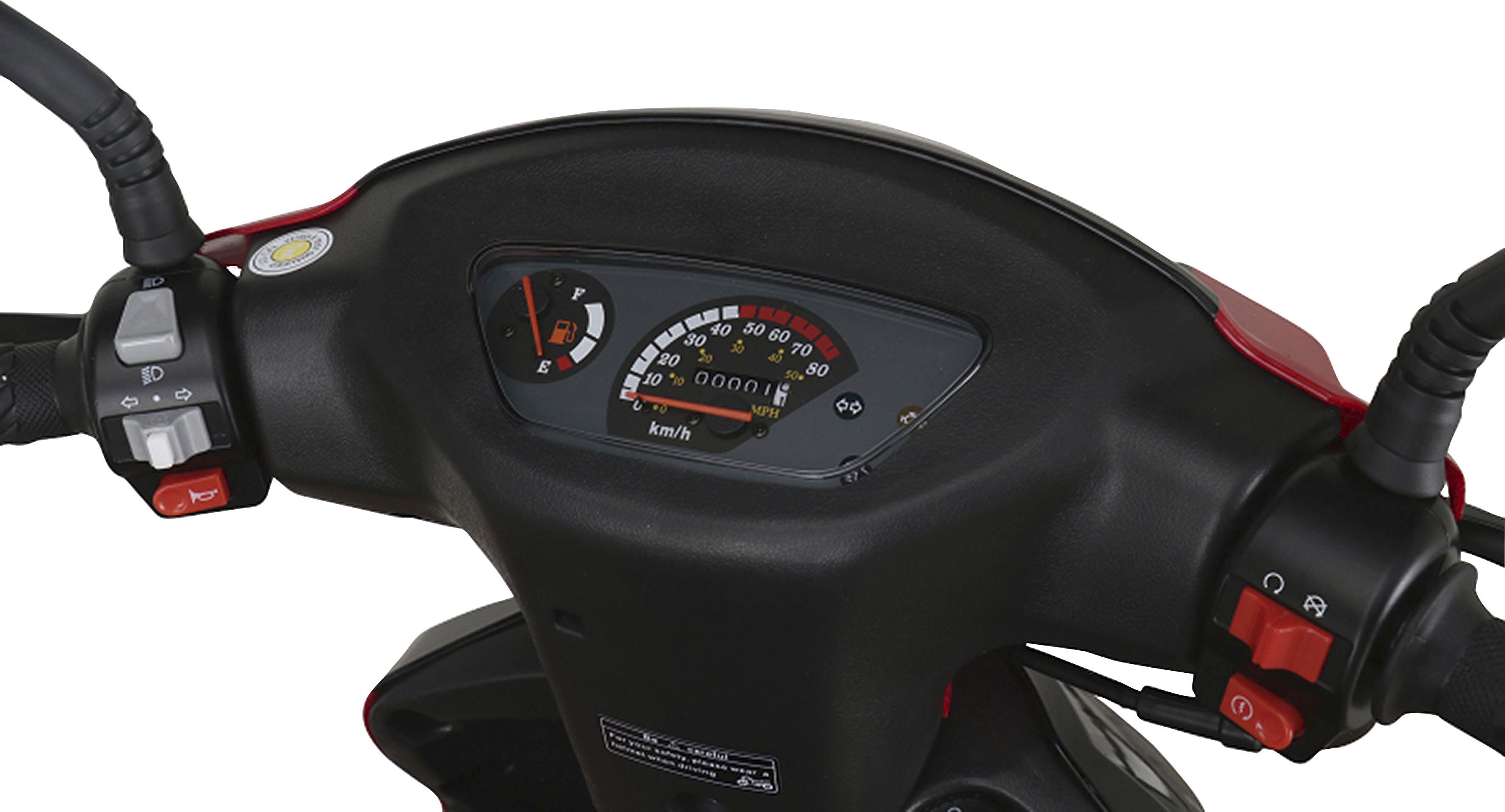 Alpha Motors Motorroller CityLeader, 50 ccm, 45 km/h, Euro 5, inkl. Topcase