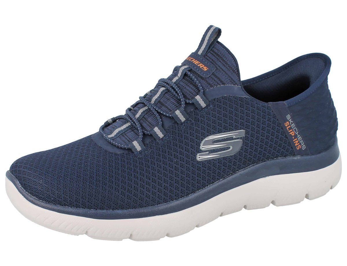 Skechers Slip-On Sneaker, Herren Schlupf Sneaker