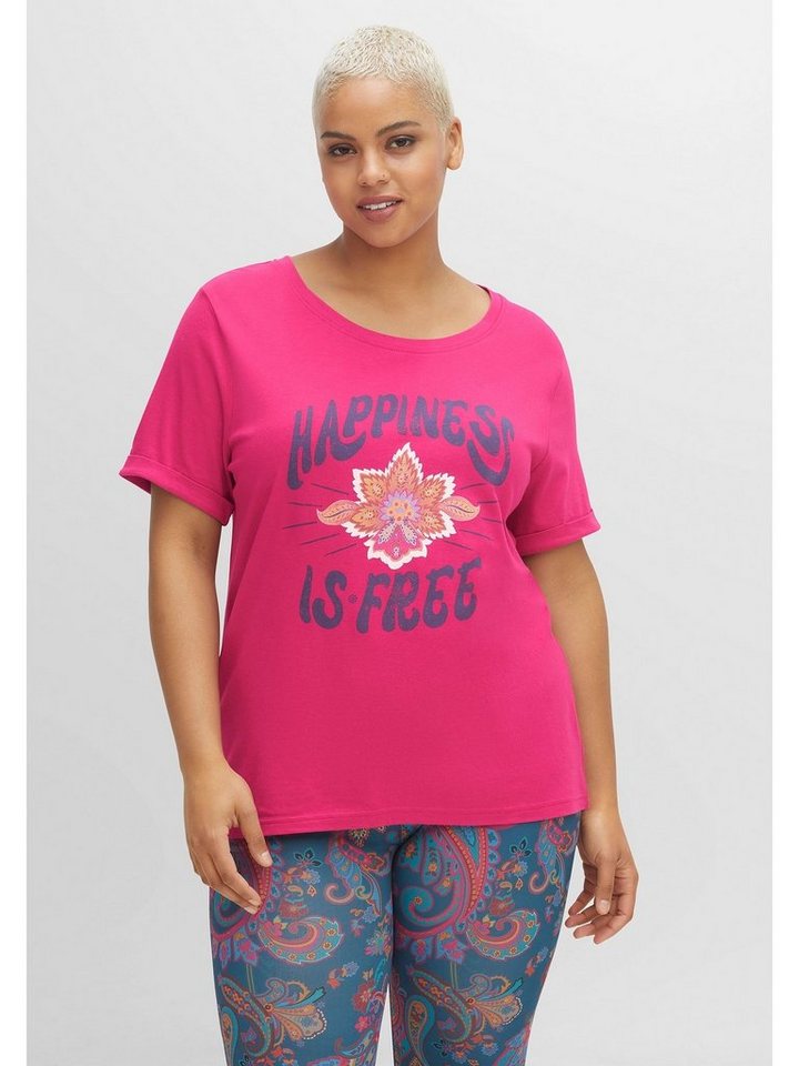 Sheego By Joe Browns T Shirt Große Größen Aus Softer Baumwoll Modal