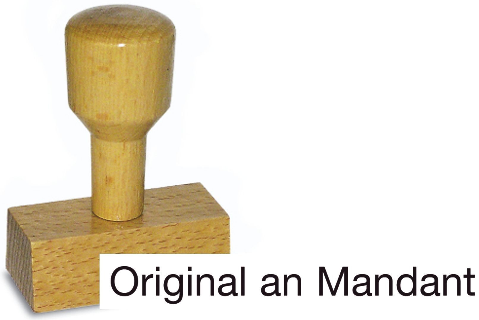 Stempel LST820 Vorgangsstempel - Original an Mandant