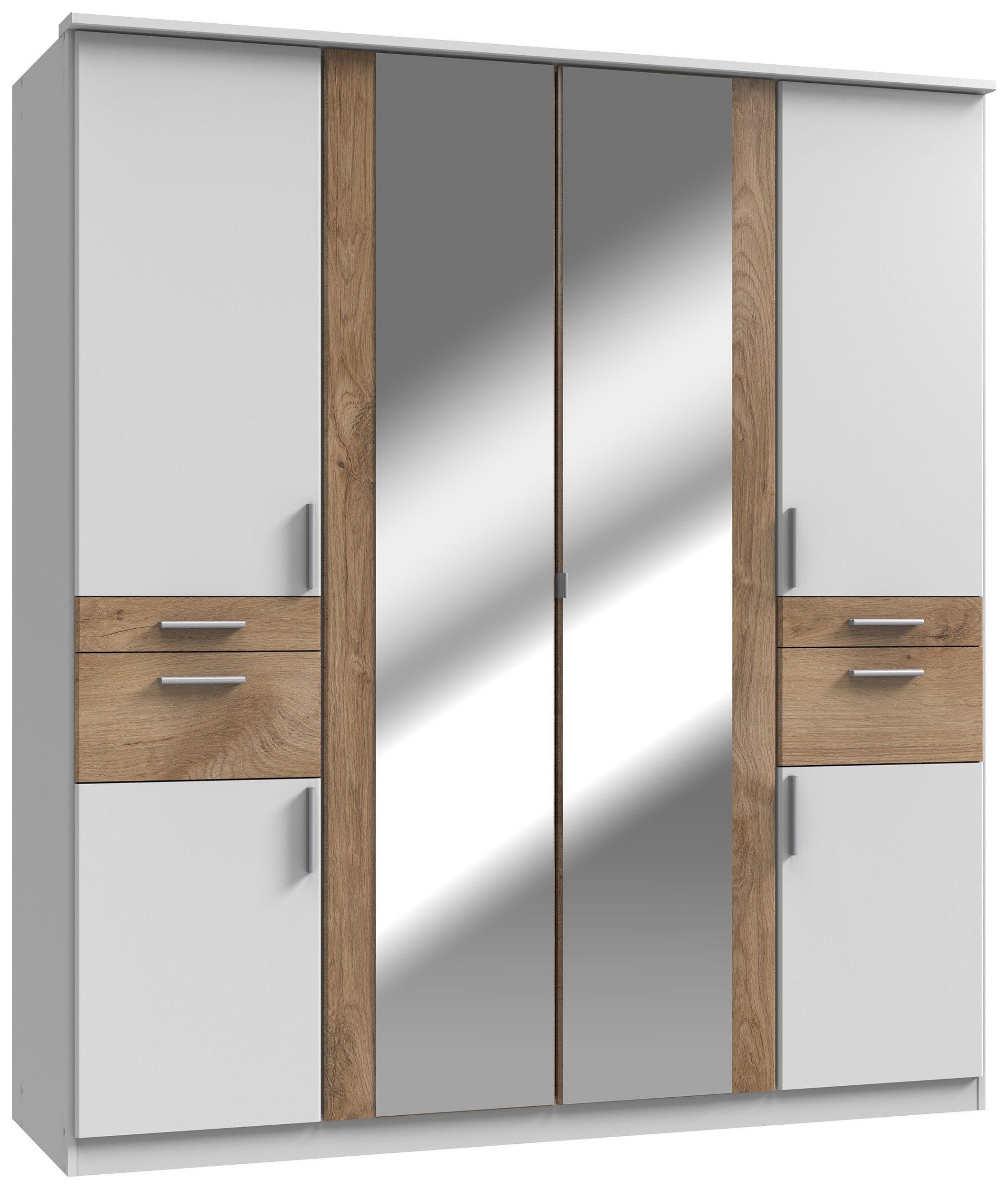 99rooms Drehtürenschrank Embu Kleiderschrank Mehrzweckschrank 5