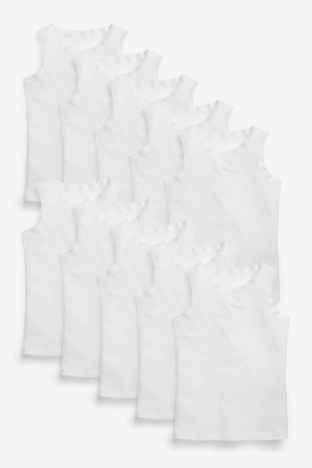Next Unterhemd 10er Pack Trägertops 10 St Mode Und Accessoires Für