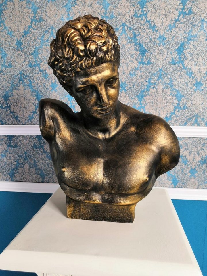 Jvmoebel Skulptur Design Büste Mann Figur Statue Skulptur Dekoration