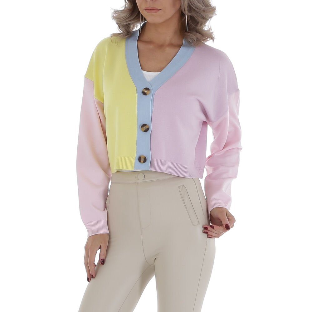 Ital Design Strickjacke Damen Freizeit 79652387 Stretch Strickjacke