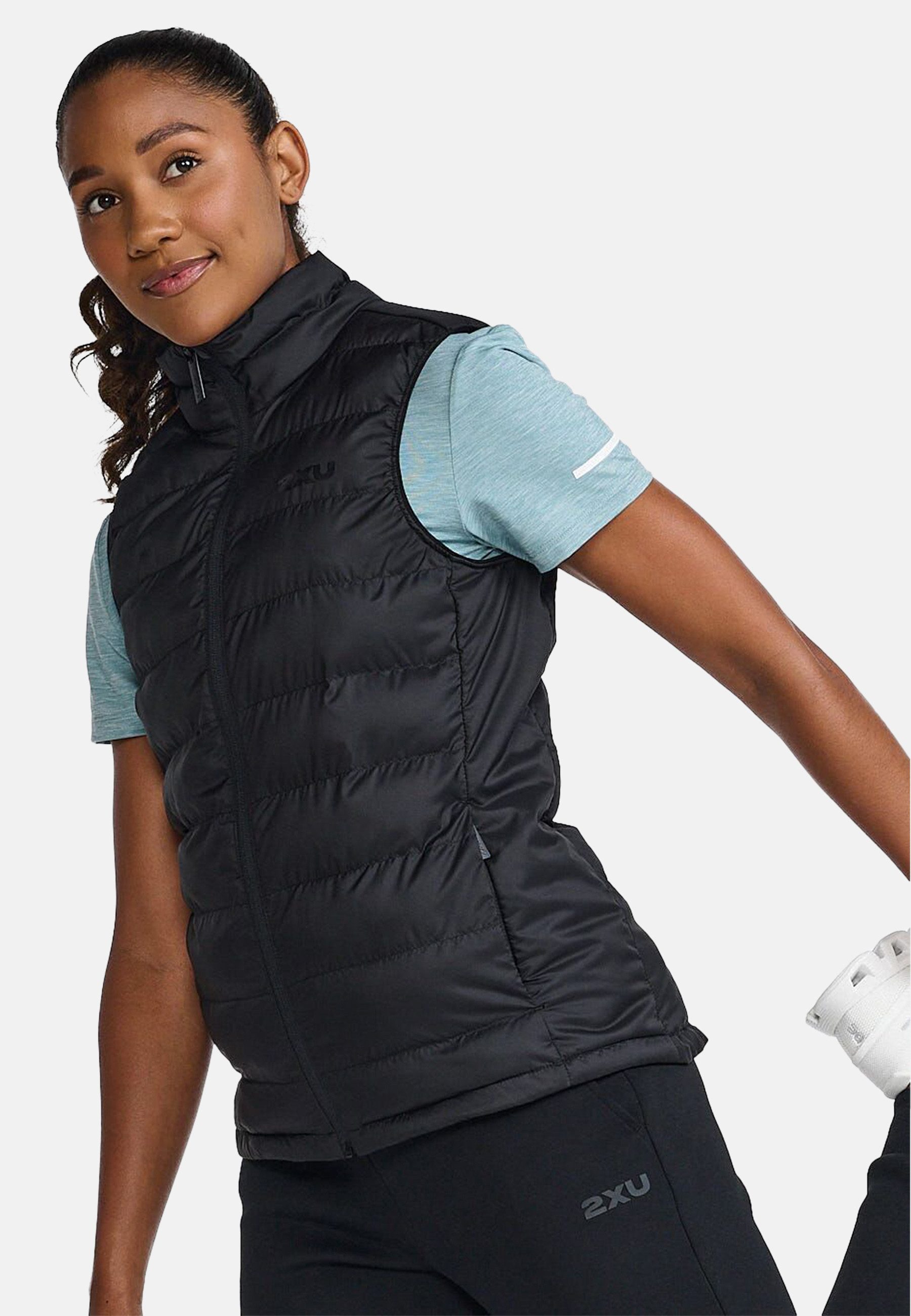 2xU Steppweste Commute Packable Insulation Vest (1-tlg)