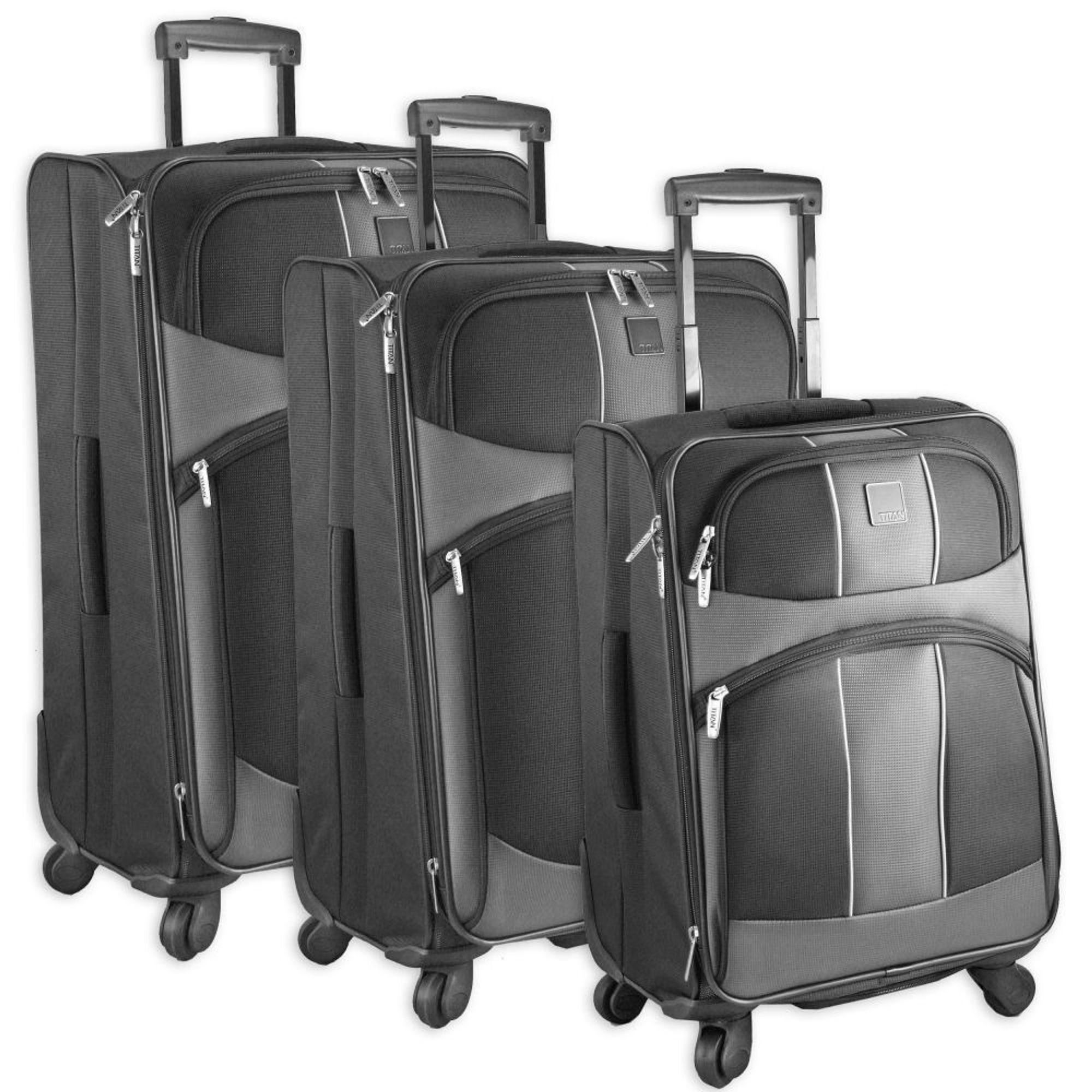 Titan® Trolleyset Arizona 4 Rollen 3 Teilig 3 Tlg Polyester