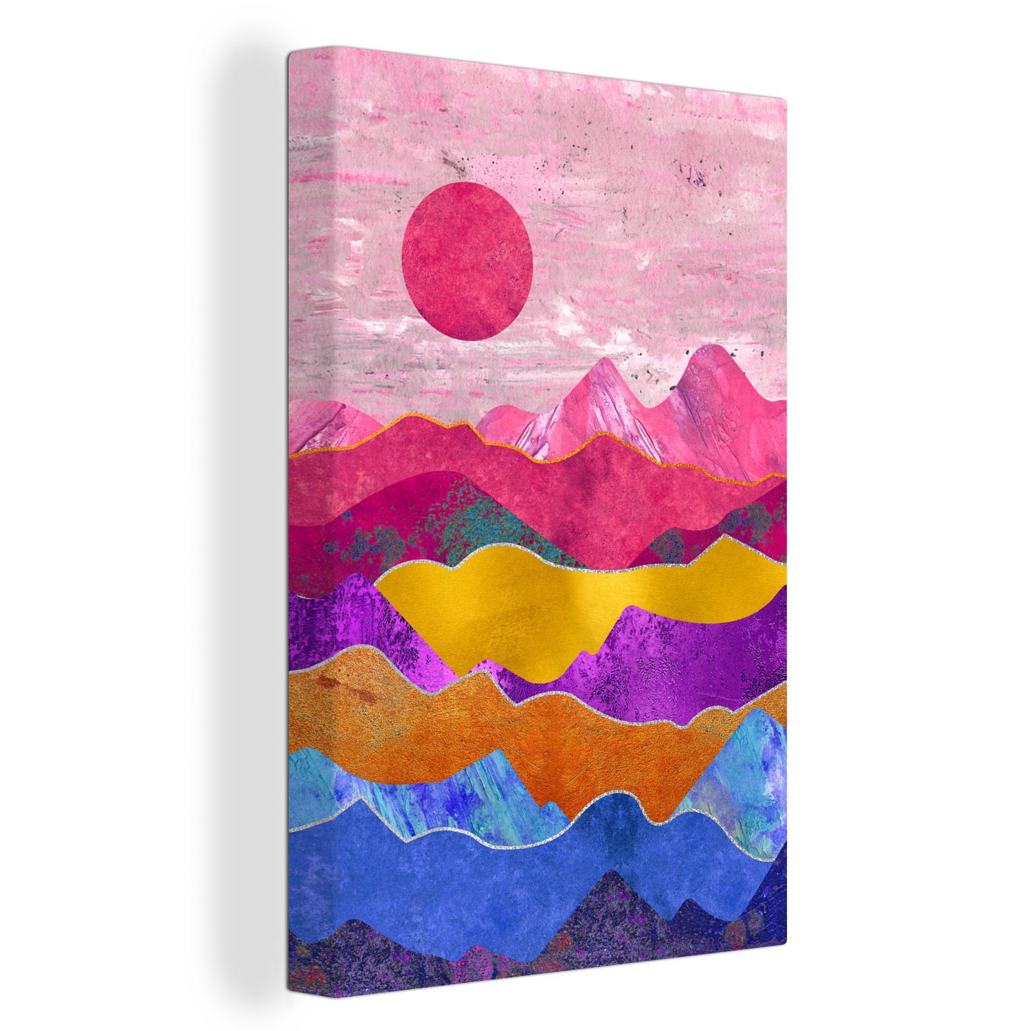 Onemillioncanvasses® Leinwandbild Bi Gold Stolz 1 St