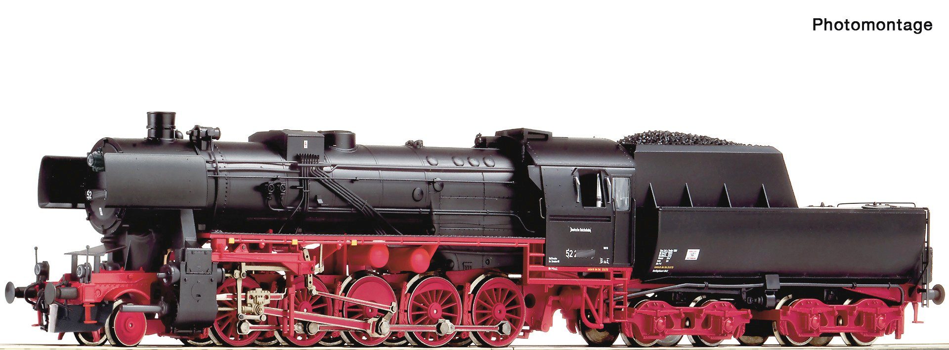 Roco Dampflokomotive Roco 78278 H0 Dampflok BR 52 DR HE AC Snd.