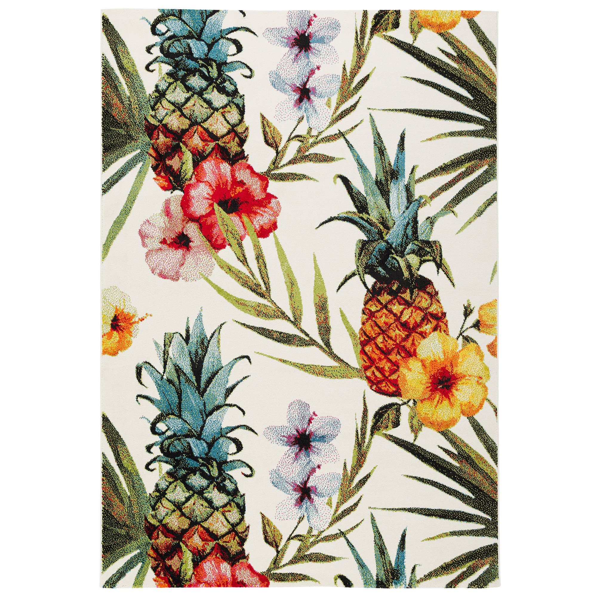 Pergamon Designteppich Designer Teppich Faro Tropical Rechteckig Höhe