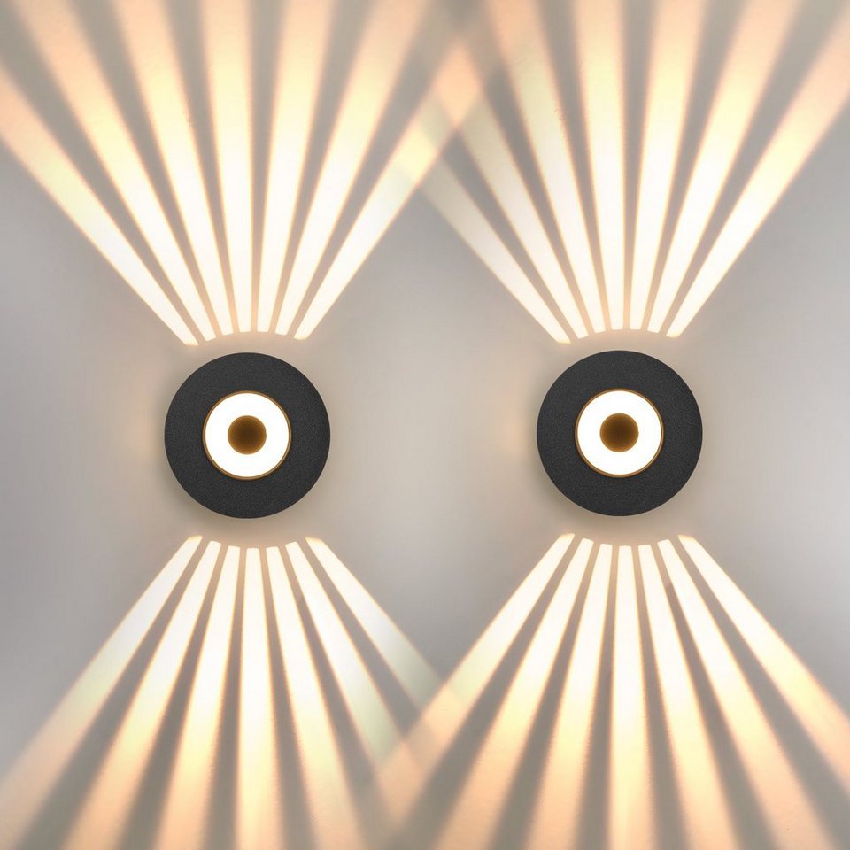 Iscooter Wandleuchte 6w Led Wandlampe Innenaußen Wandlampe Mit