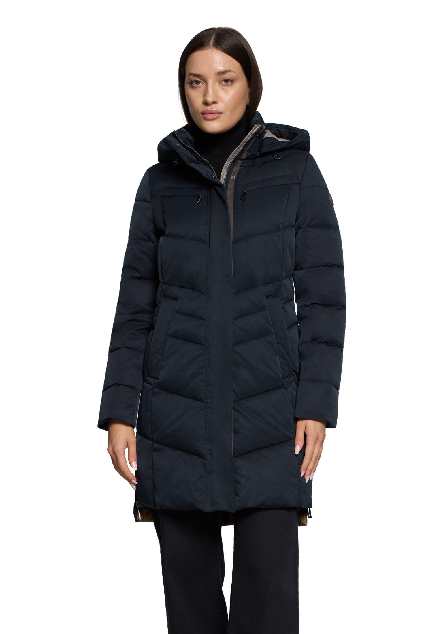 Gil Bret Winterjacke mit Kapuze, Aus reinem Kunstfaser