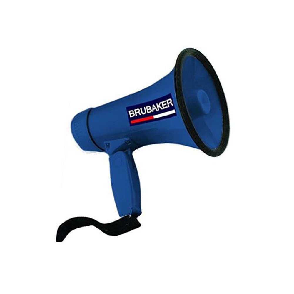 BRUBAKER Megafon Sprechen und Sirene - Megaphon, (1-tlg), Kompakt ...