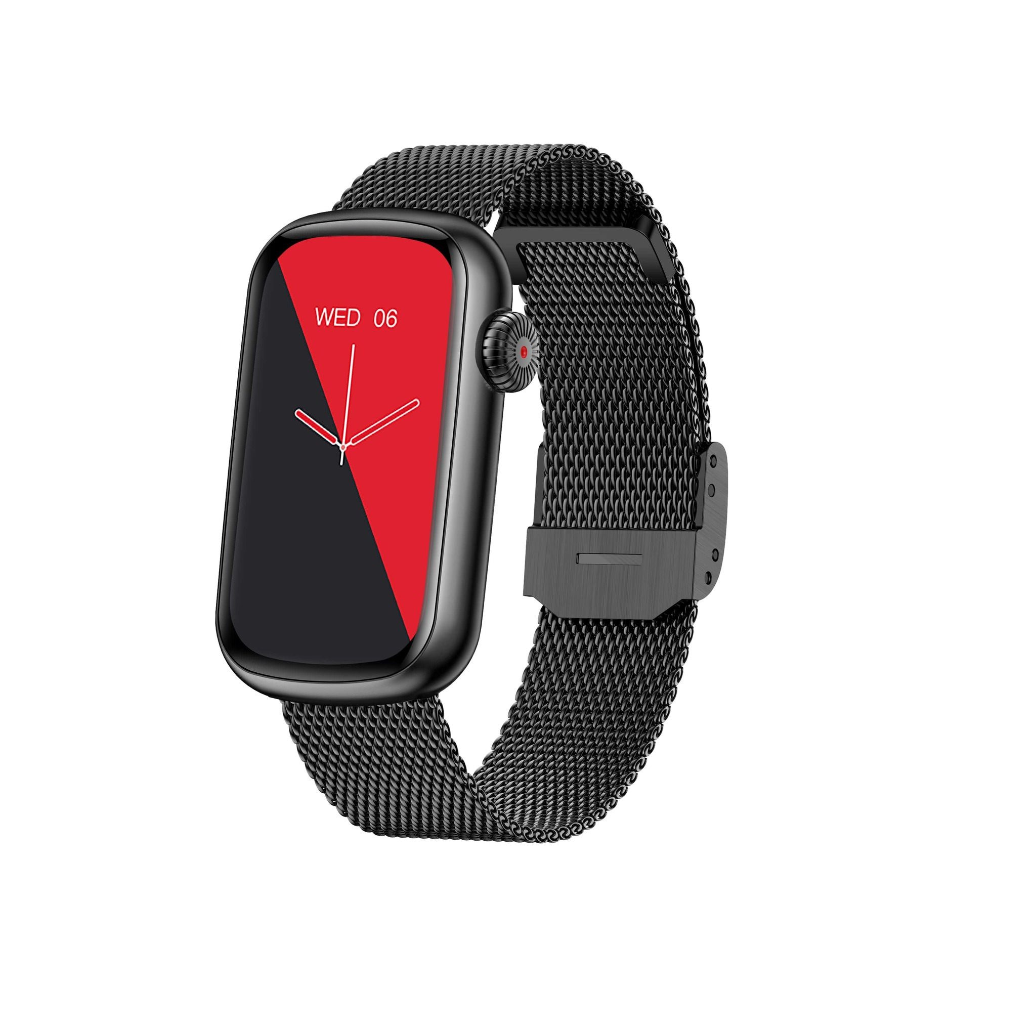 GARETT Smartwatch Garett Wave RT black, steel Smartwatch, Handy-Uhr