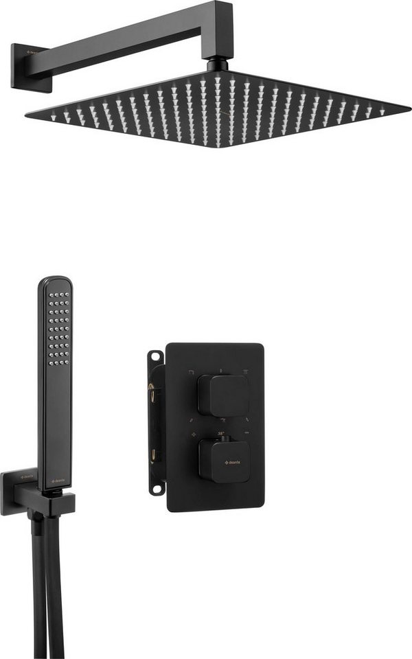 Trizeratop Unterputzarmatur Unterputz Duschset Mit Thermostatischer