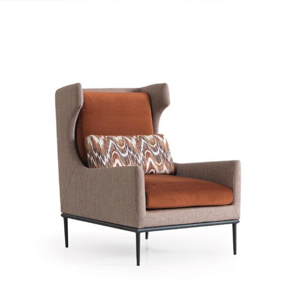 Jvmoebel Sessel Wohnzimmer Sessel Couch Polster Design Textil 1 Sitz