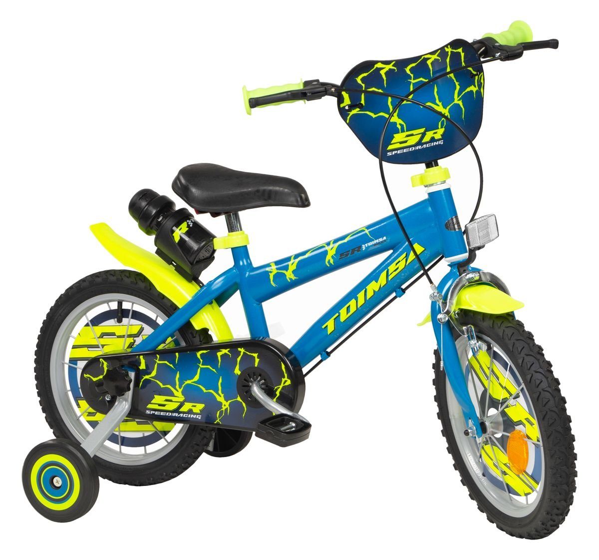 Toimsa Bikes Kinderfahrrad 14 Zoll Kinder Fahrrad Kinderfahrrad Rad Bike Lightning Blau 14212, 1 ...