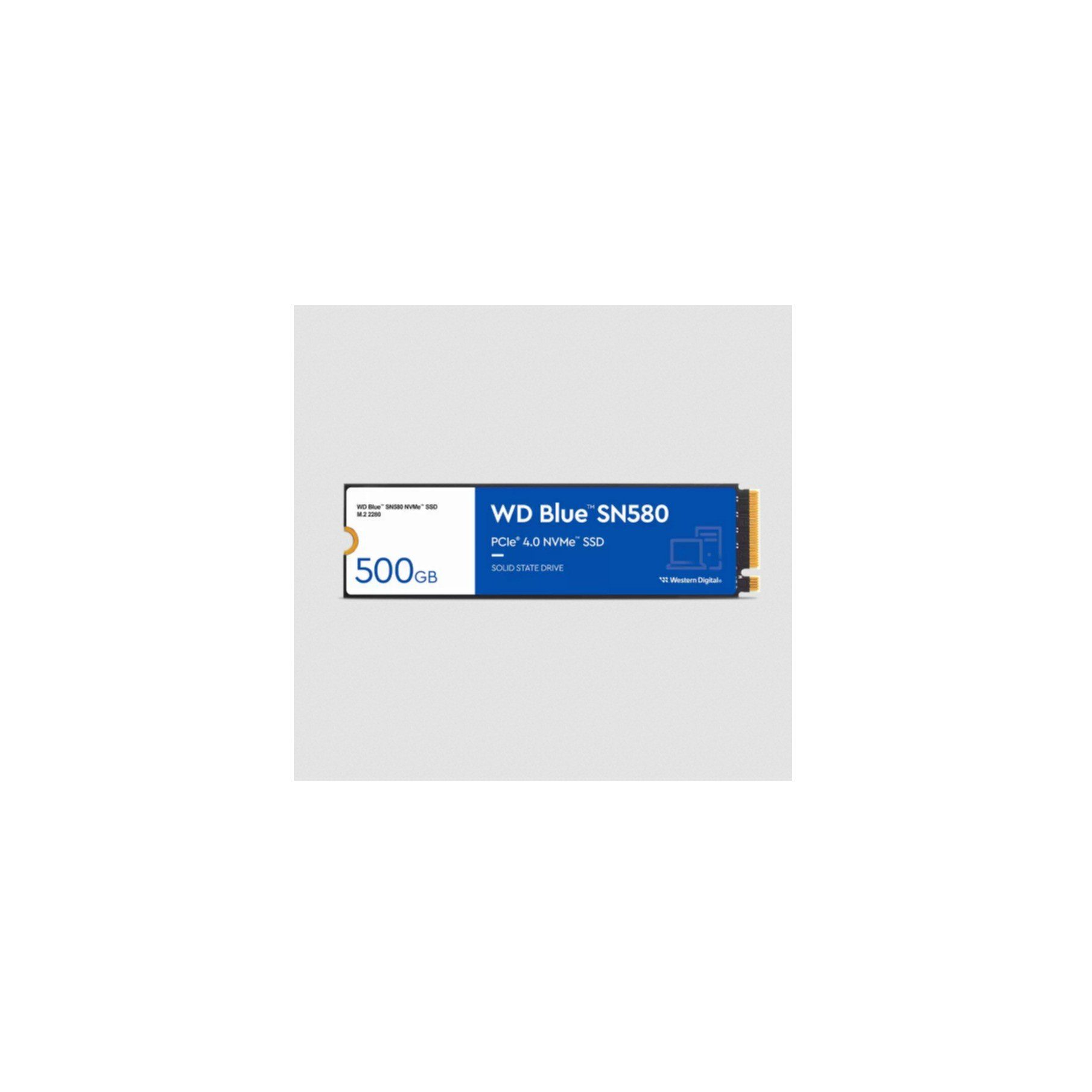 Western Digital WD Blue™ SN580 NVMe™ interne SSD (500 GB) 4000 MB/S ...