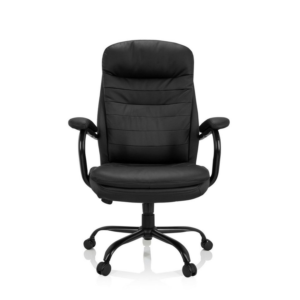 Hjh Office Drehstuhl Xxl Drehstuhl Relax Xxl B Kunstleder Mit Armlehnen