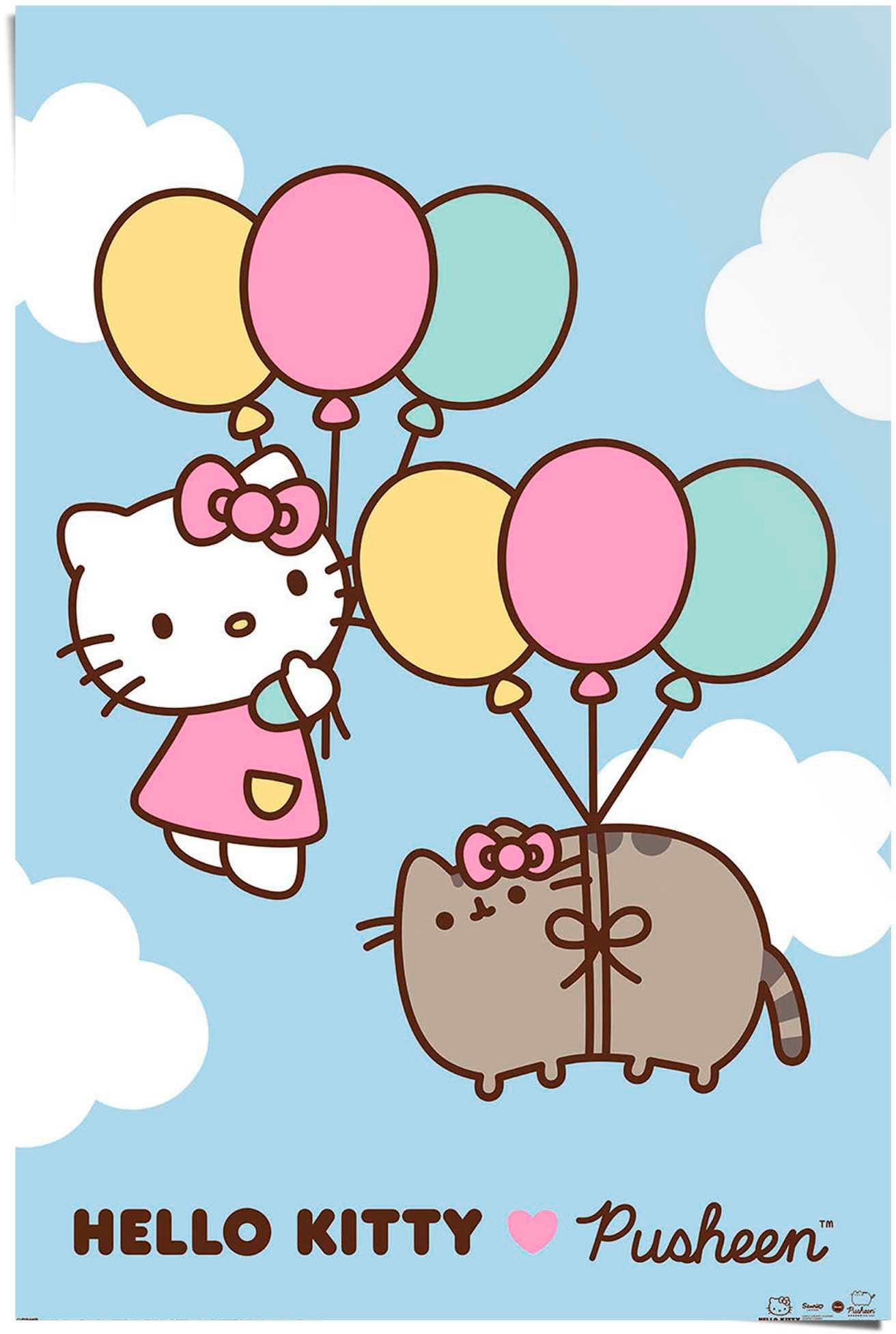 Reinders! Poster Hello Kitty - up and away
