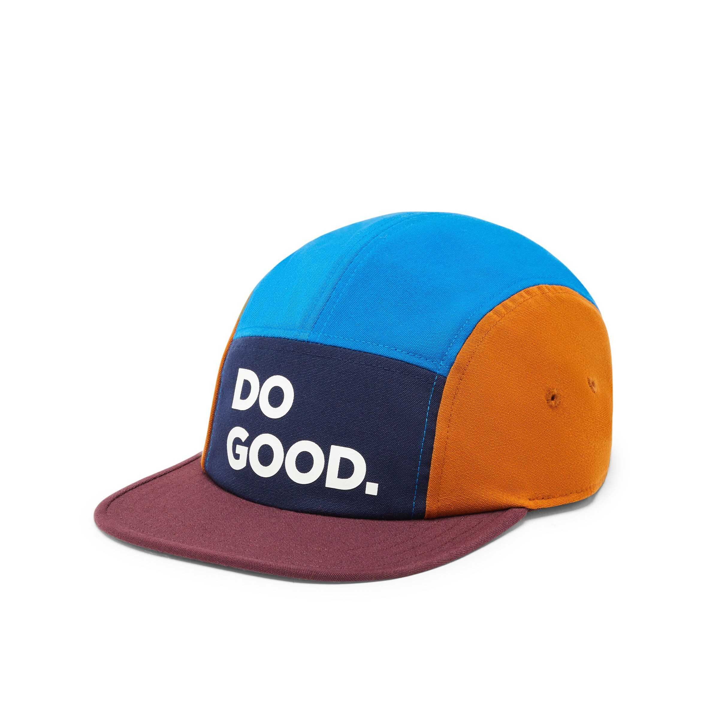 Cotopaxi Flex Cap Do Good 5-Panel Kappe - Maritime/Wine