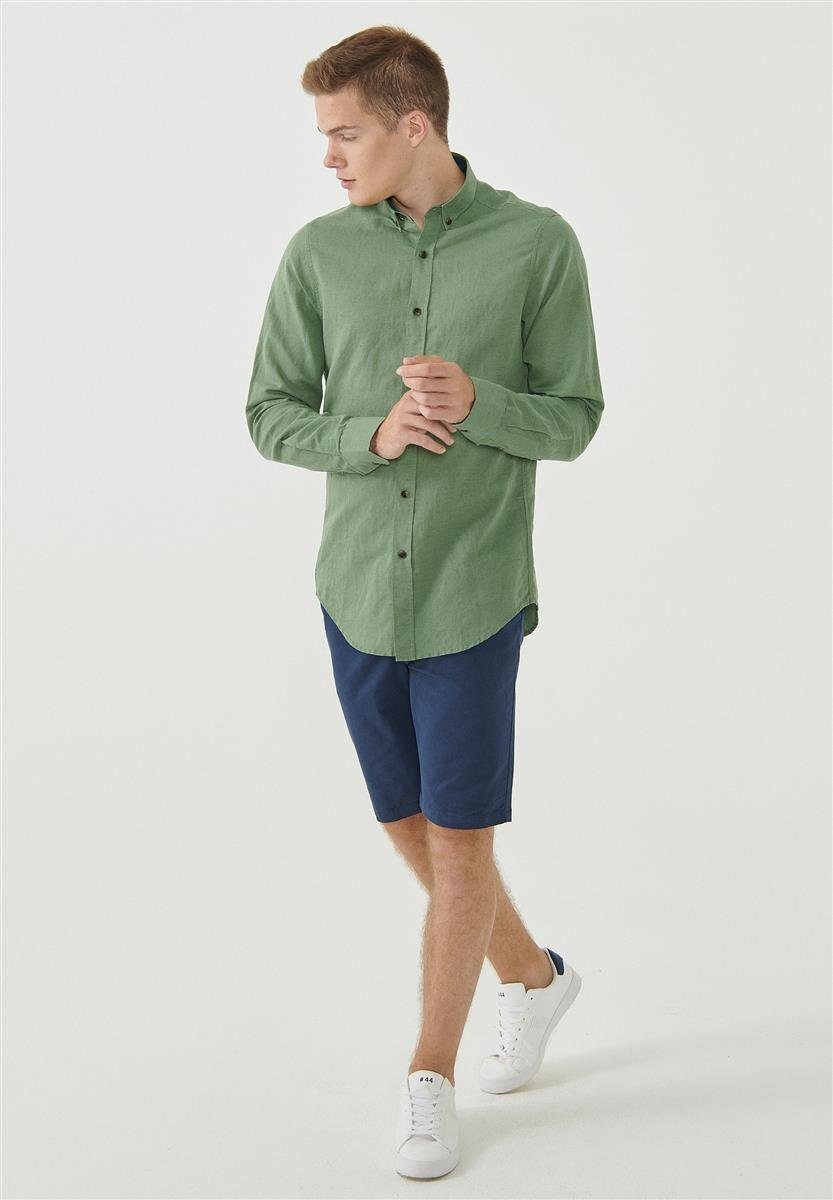 ORGANICATION Shirt & Hose, Fern Green