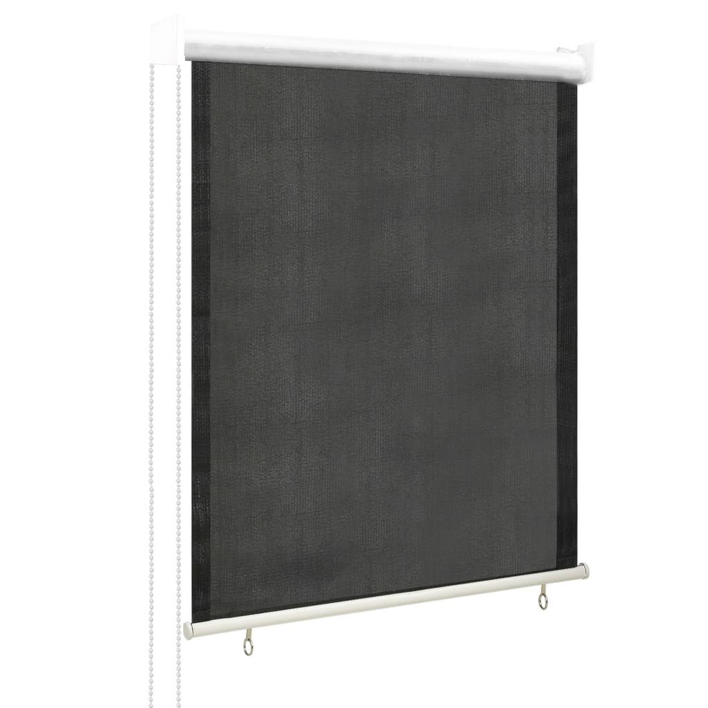 Rollo Außenrollo Creme 85 (B) x 140 (H) cm HDPE, vidaXL