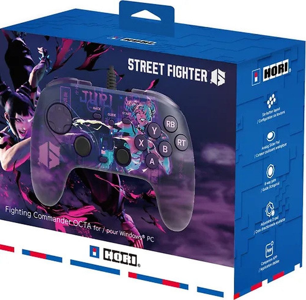 HORI PC HORI Fighting Commander OCTA SF 6 Juri Edition Controller (PC ...