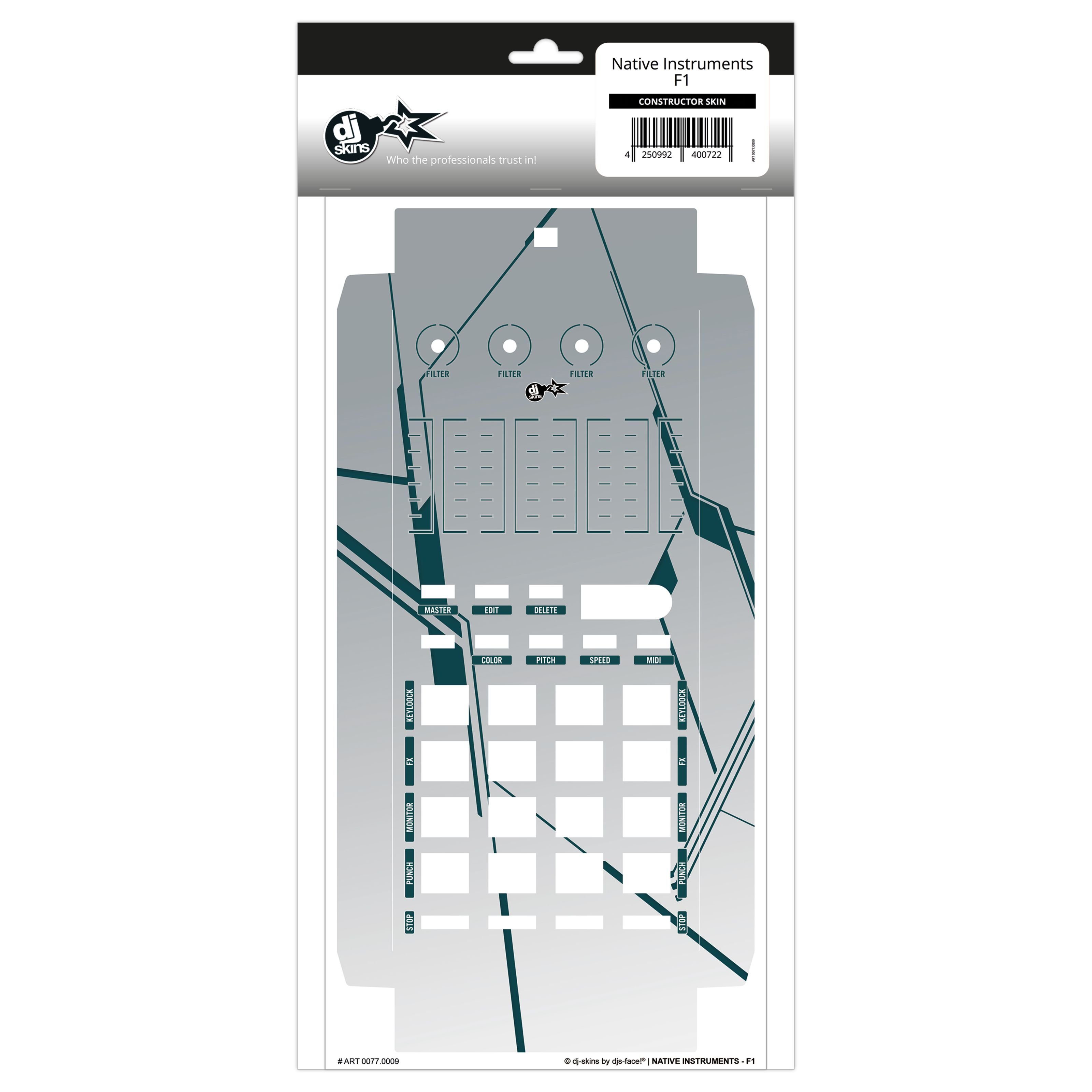 dj-skins DJ Controller, Native Instruments F1 Skin Constructor