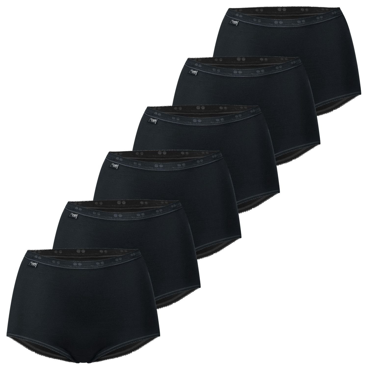Sloggi Slip Basic 6 St 6er Pack Mit Soften Elastische Bündchen An