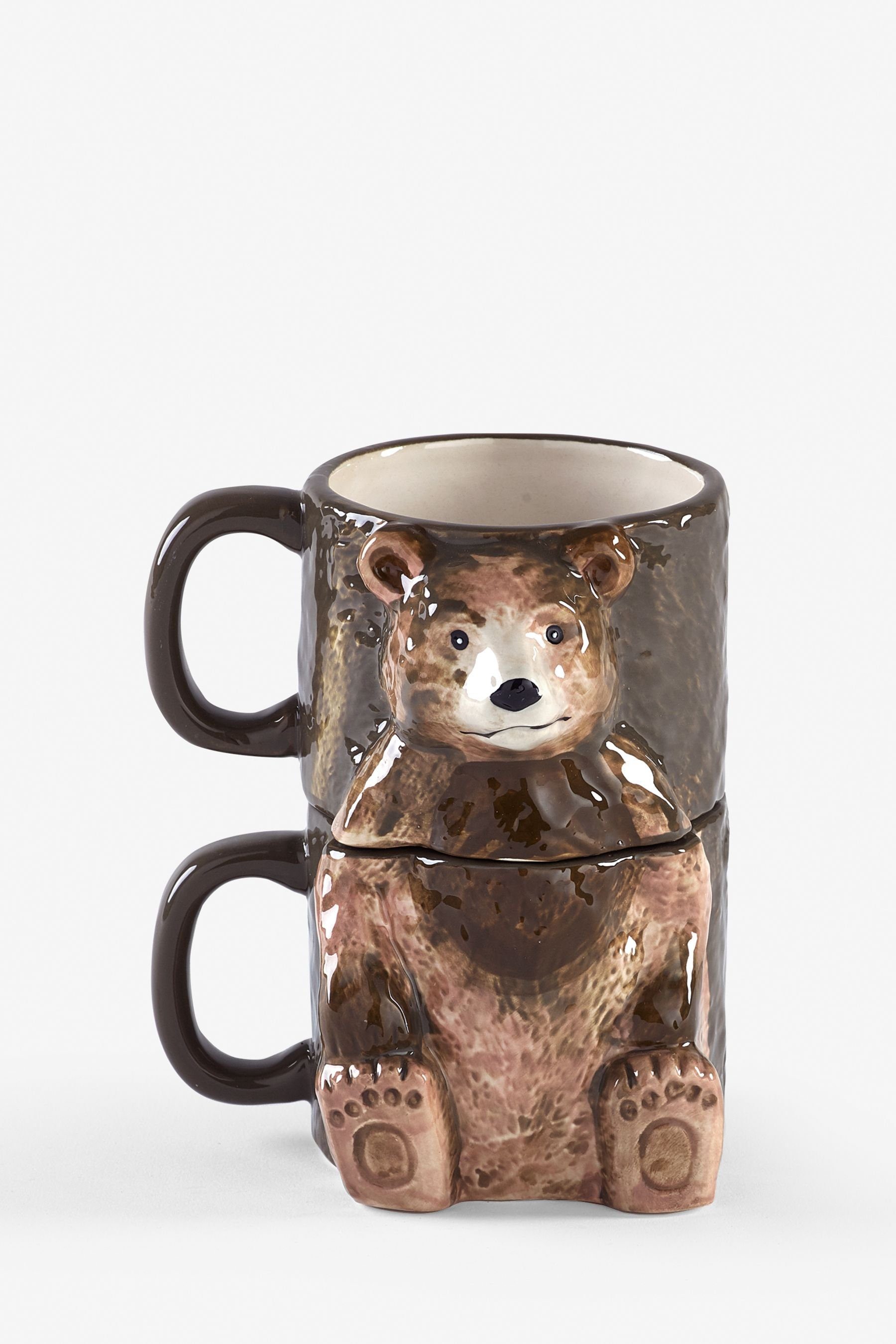 Next Becher Stapeltassen Mit Bertie Bär 2er Set Steingut