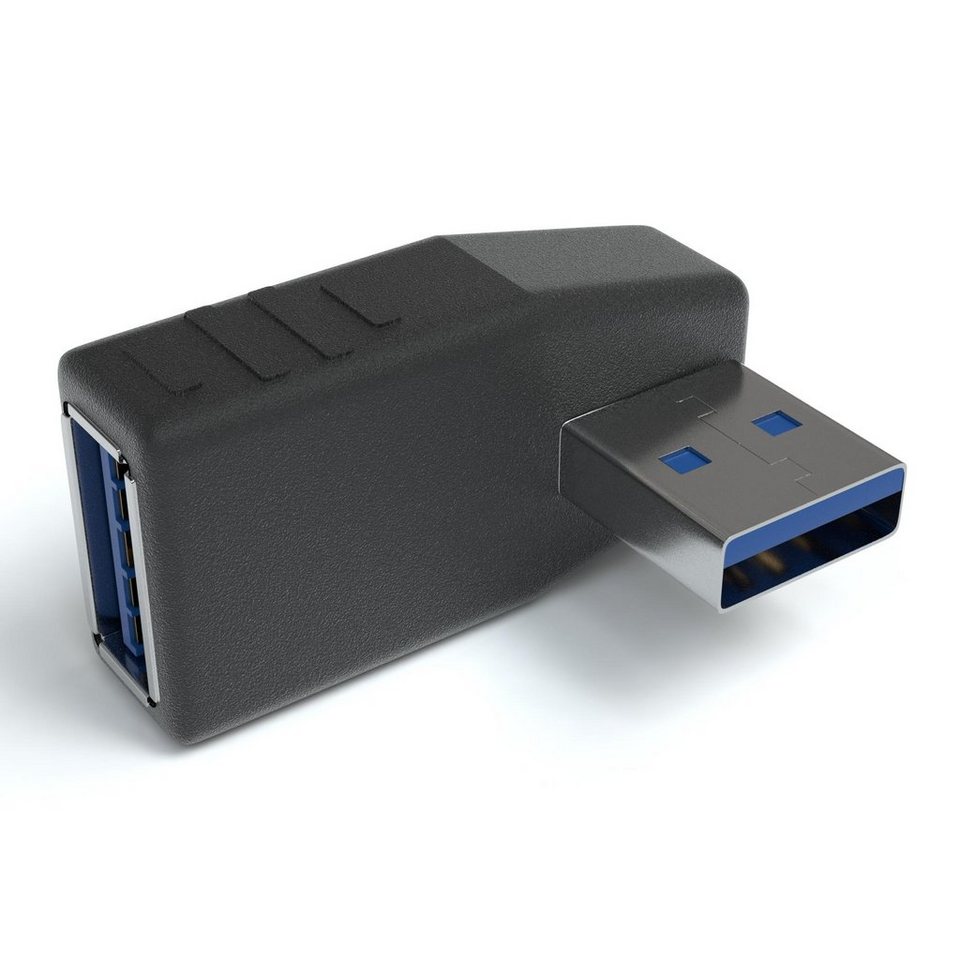 Jamega Usb 30 Winkel Adapter Links 90° Grad Winkeladapter A Stecker Zu